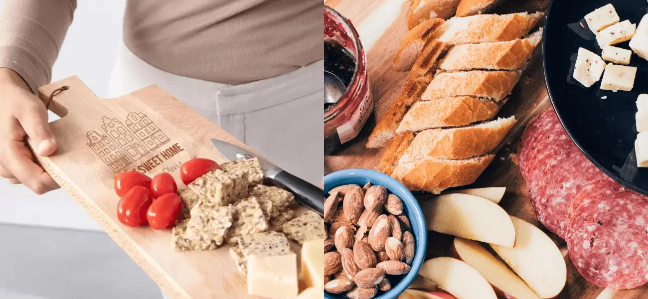 Holzbrett mit Gravur als Hochzeitsgeschenk | Persönliches Geschenk