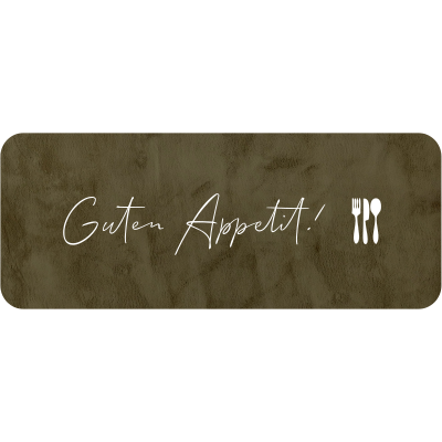 Dinner-Aufkleber Guten Appetit 14 Stück 75x30mm
